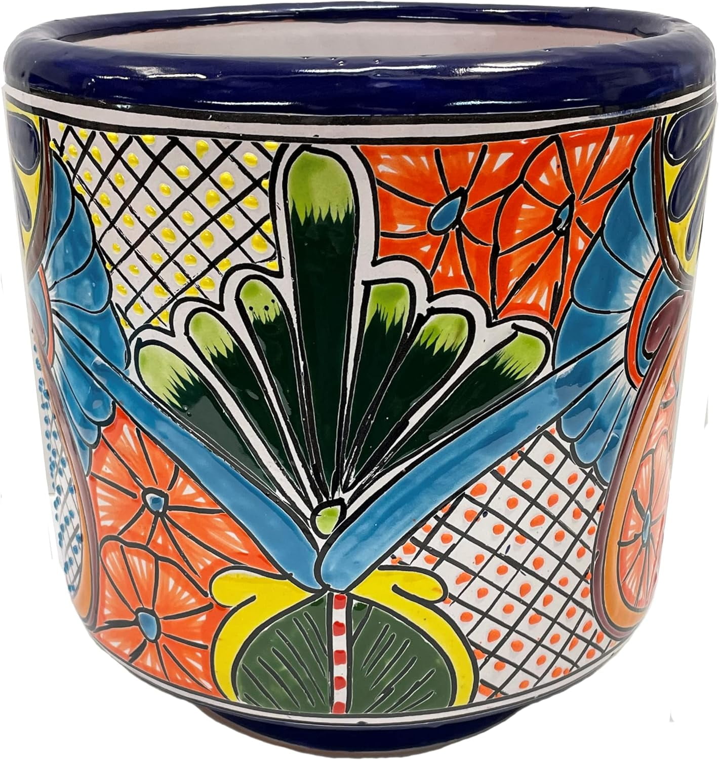 TalaMex Romita Multicolor Indoors/Outdoors Handmade Mexican Colors ...