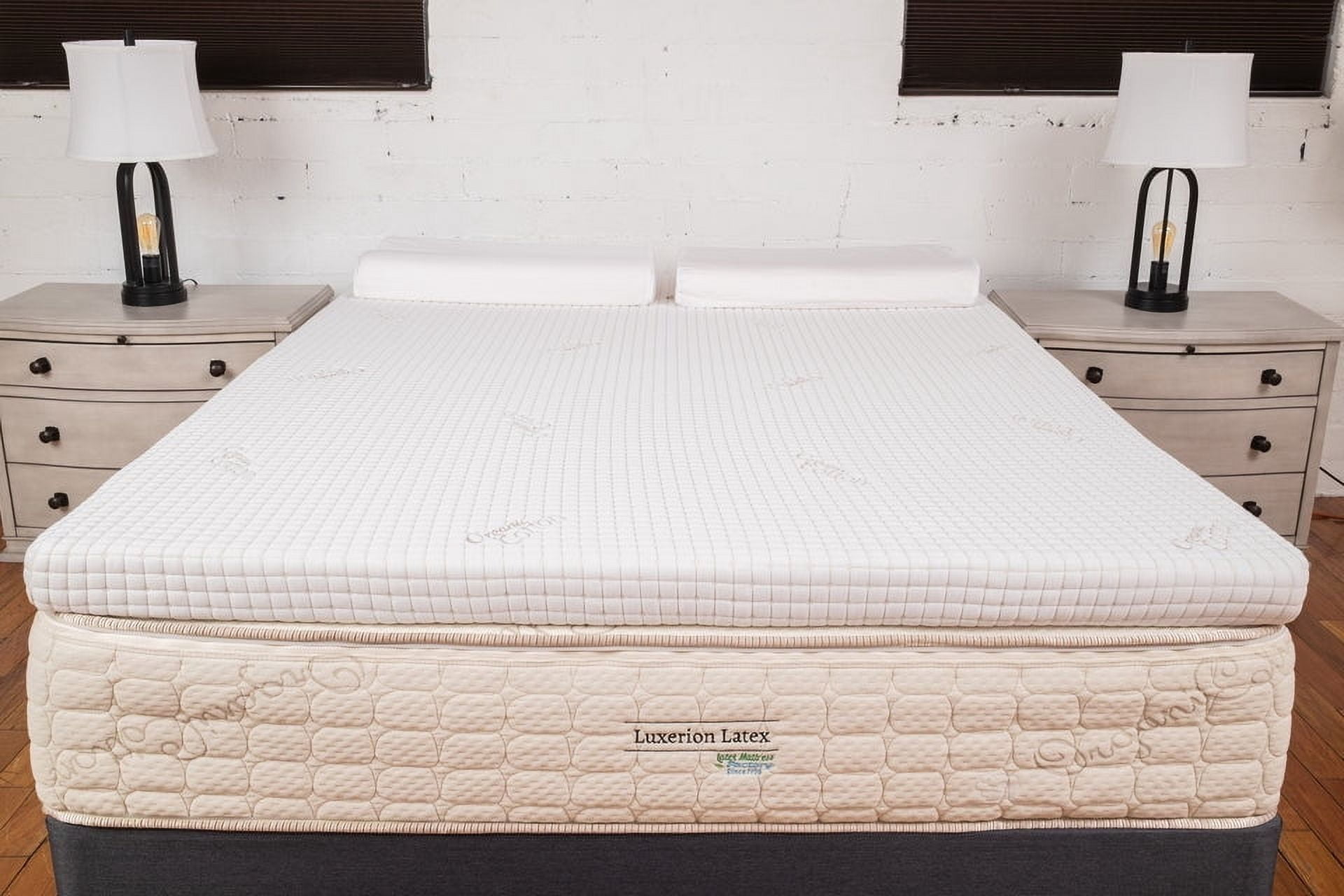 Talalay Latex Mattress Topper - Soft - 2" - King - Walmart.com