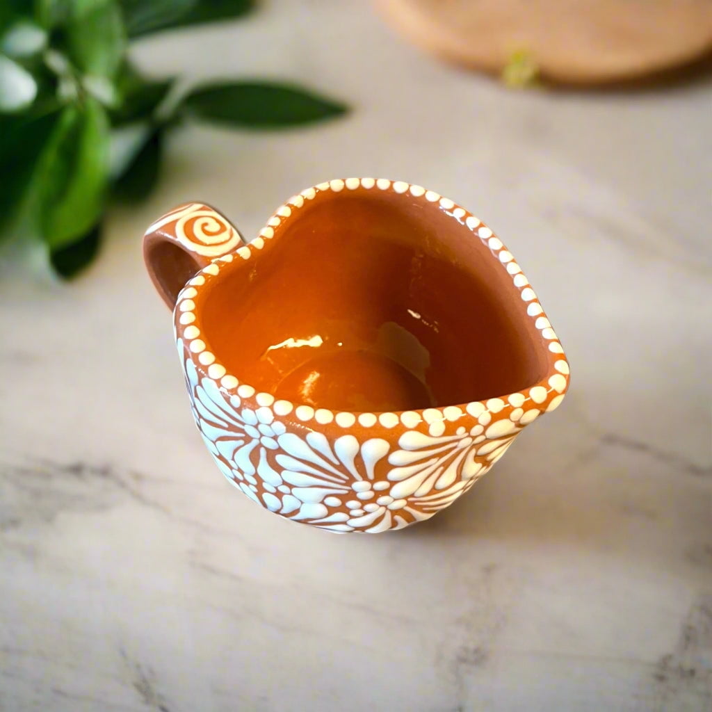 Talavera Heart Mug | Hand-Painted Mexican Coffee Cup - Walmart.com