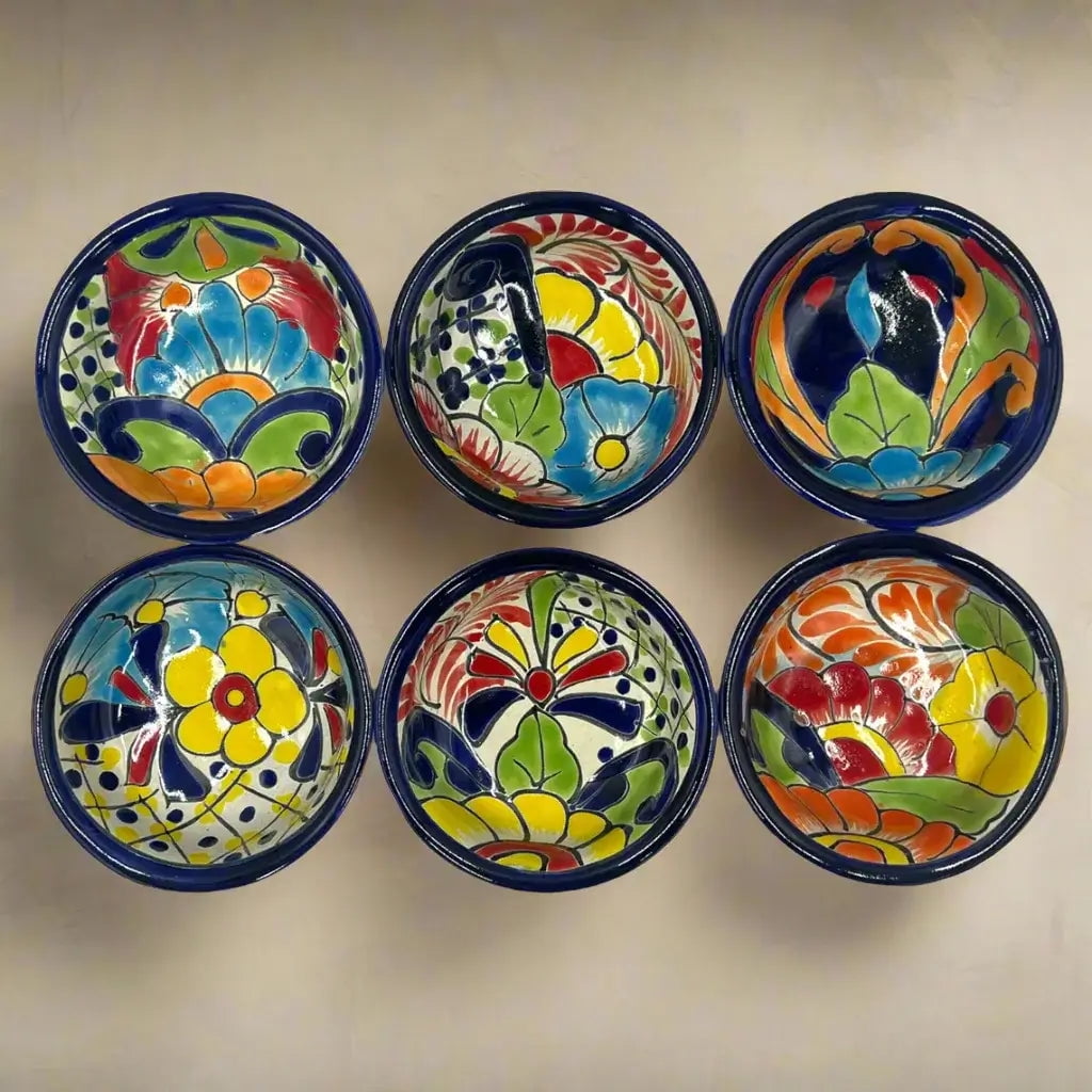 Talavera Salsa Bowl | Hand-Painted Mexican Ceramic Sauce Dish (Setof2 ...