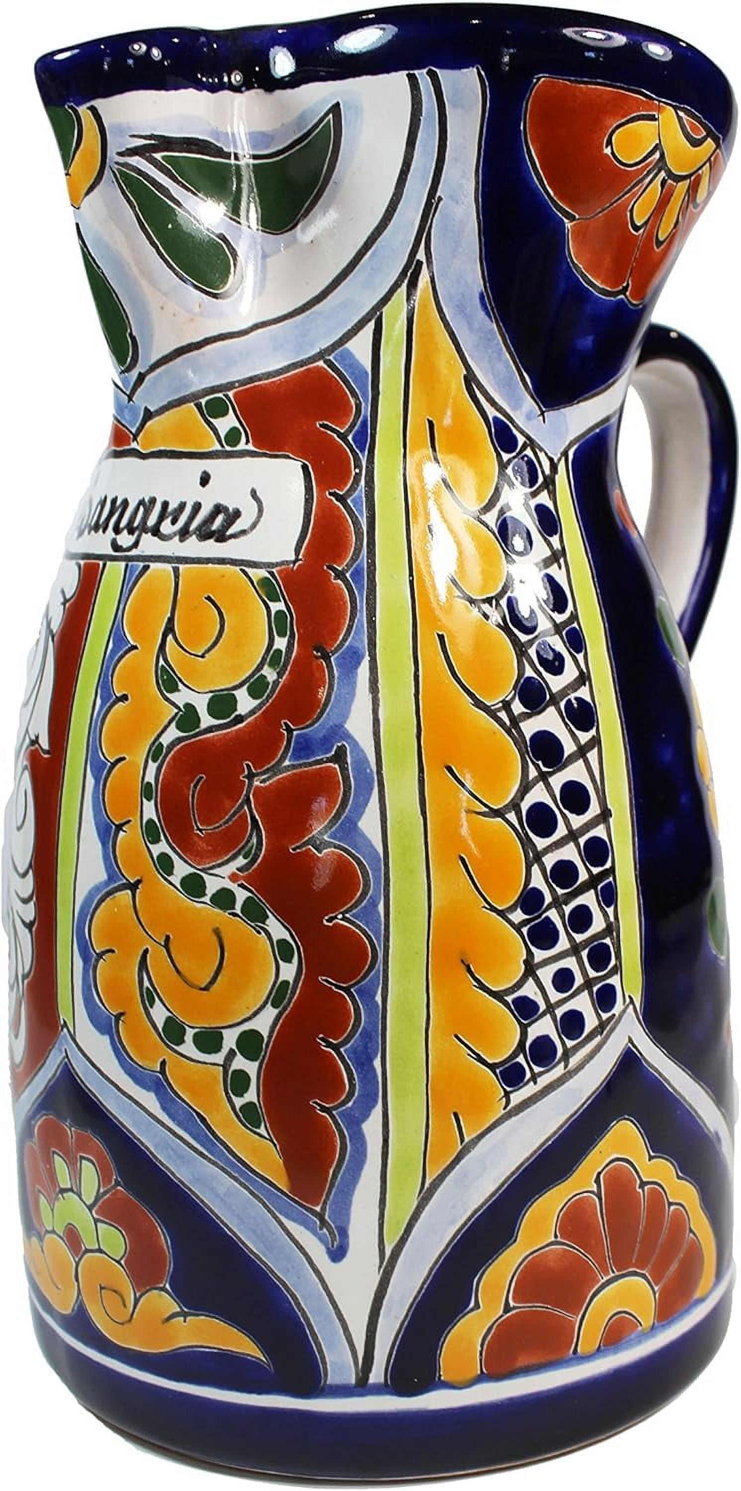 Talavera Sangria Pitcher - 10" Tall - Walmart.com