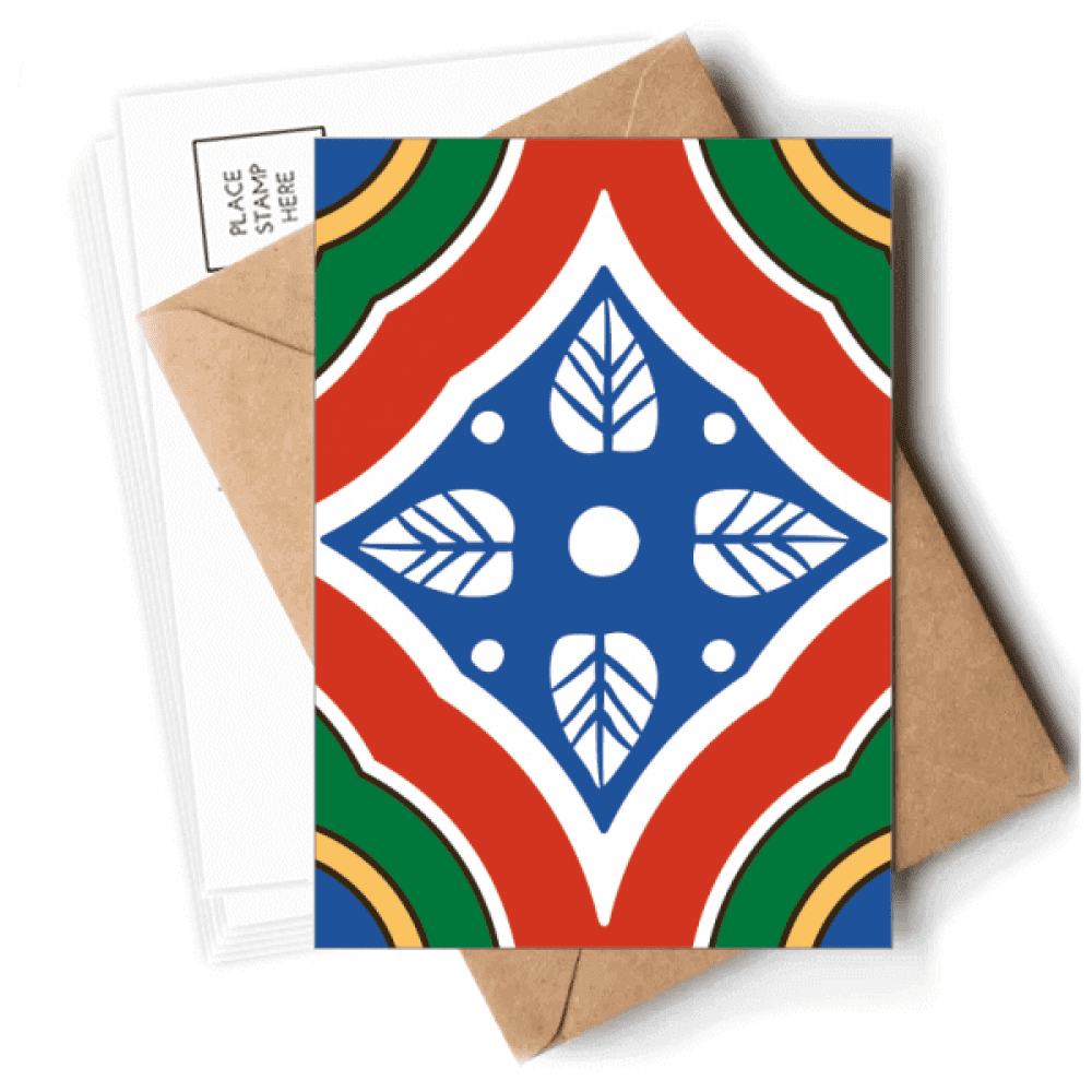 Talavera Style Pattern Decorative Postcards Envelopes Blank Note Cards ...