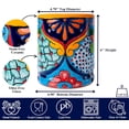 Talavera Utensil Holder - Hand Painted Ceramic Spoon Crock - Colorful ...