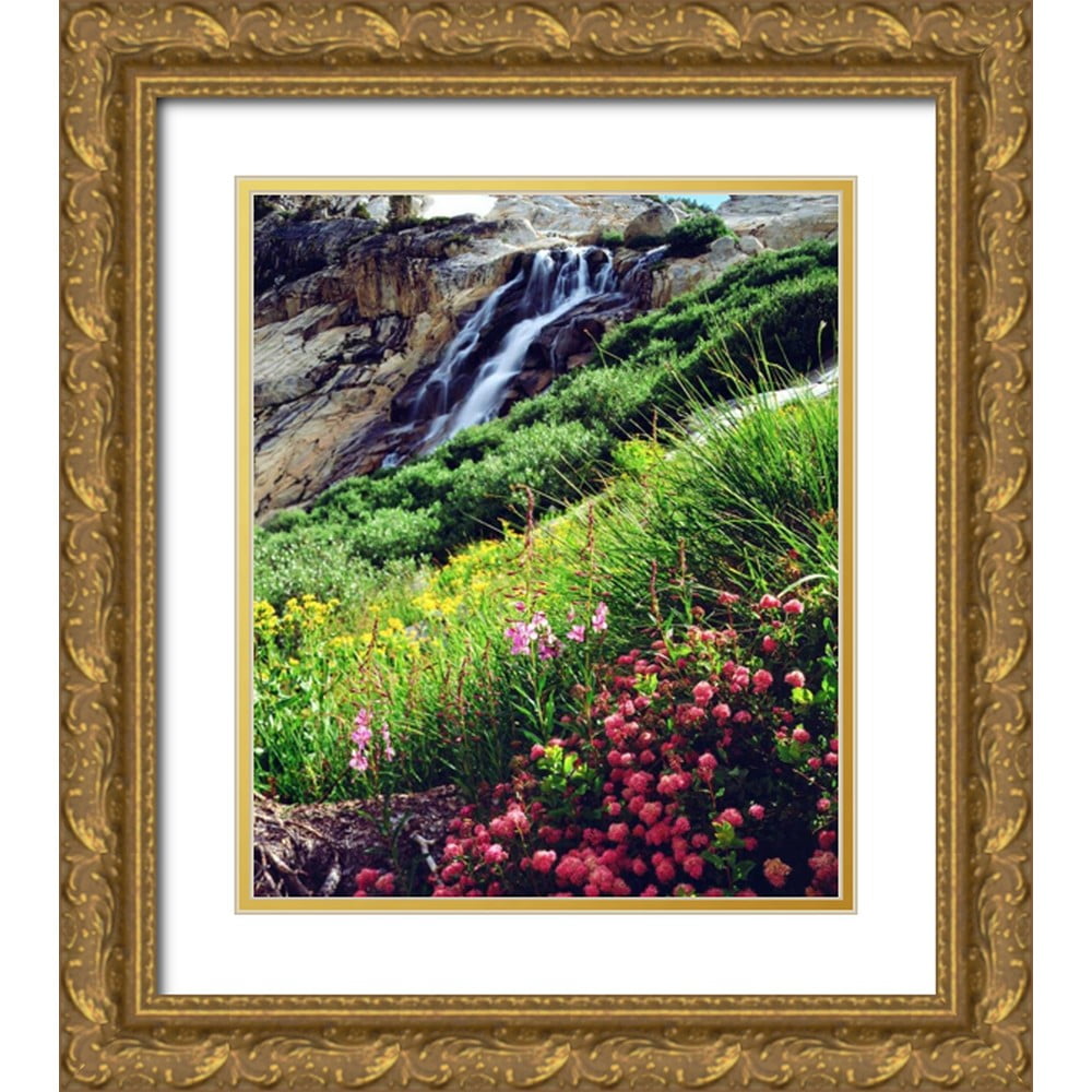 Talbot Frank, Christopher 12x14 Gold Ornate Wood Framed with Double ...