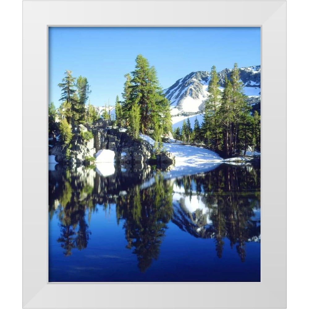 Talbot Frank, Christopher 12x14 White Modern Wood Framed Museum Art ...
