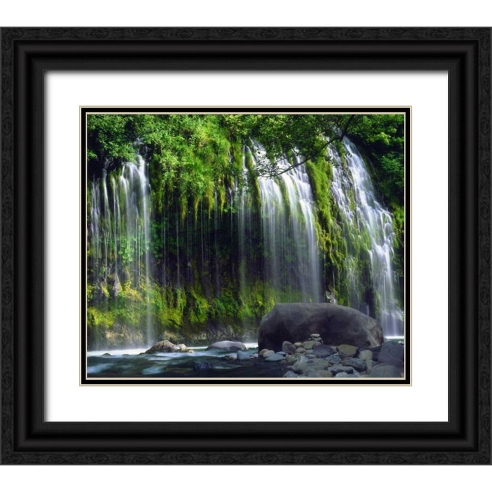 Talbot Frank, Christopher 14x12 Black Ornate Wood Framed with Double ...