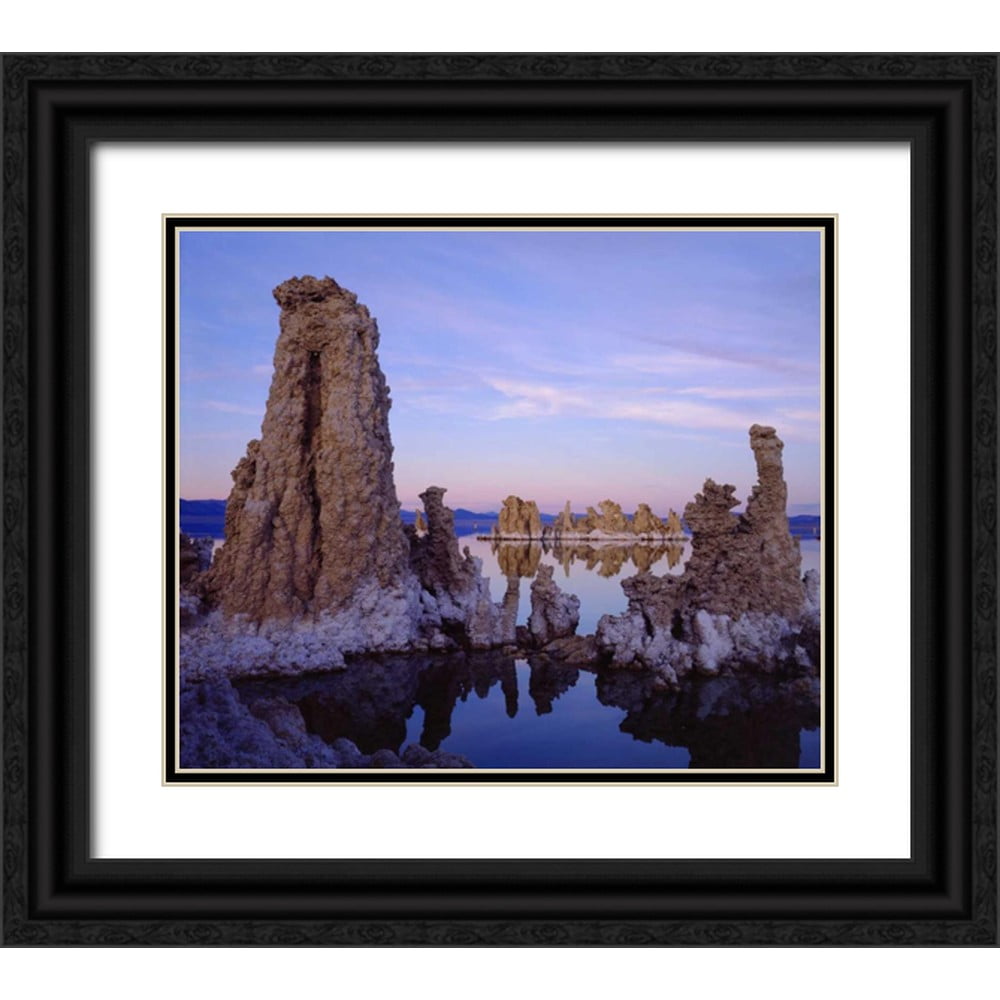 Talbot Frank, Christopher 14x12 Black Ornate Wood Framed with Double ...