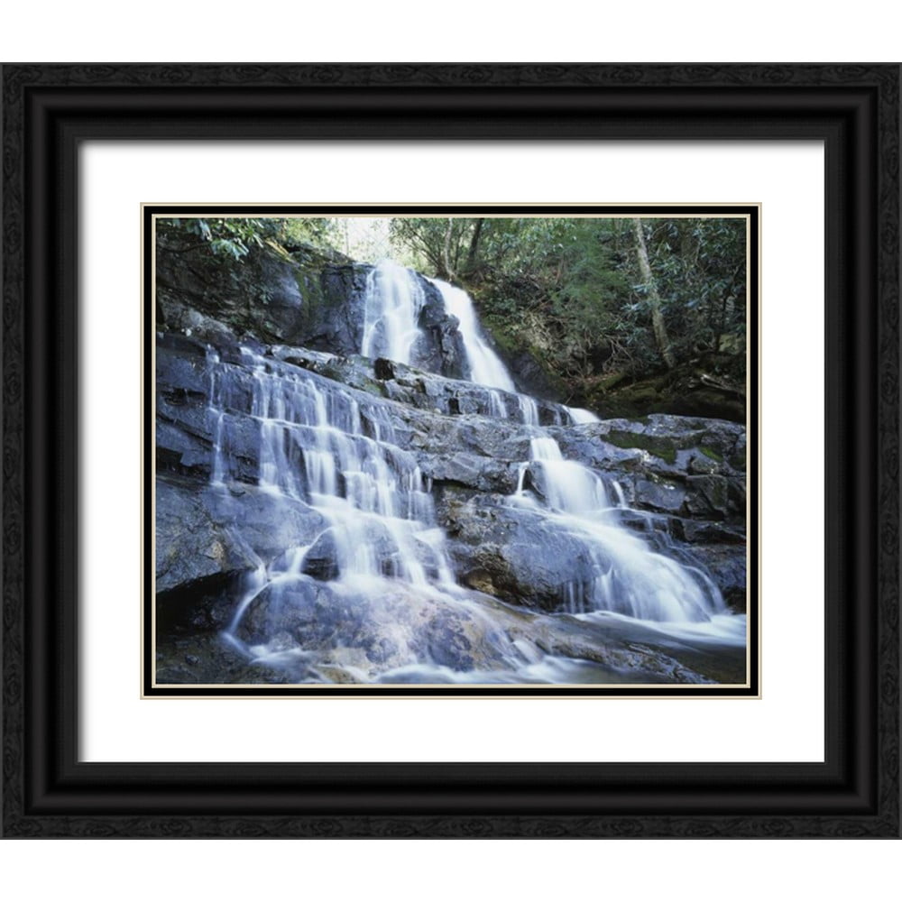 Talbot Frank, Christopher 14x12 Black Ornate Wood Framed with Double ...