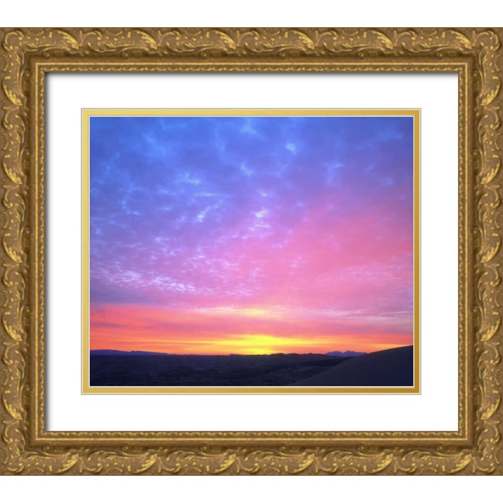 Talbot Frank, Christopher 14x12 Gold Ornate Wood Framed with Double ...