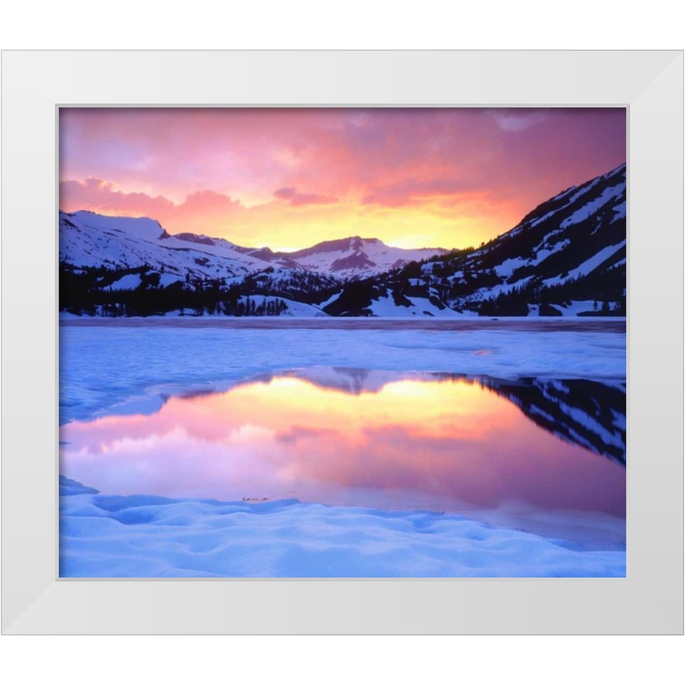 Talbot Frank, Christopher 14x12 White Modern Wood Framed Museum Art ...