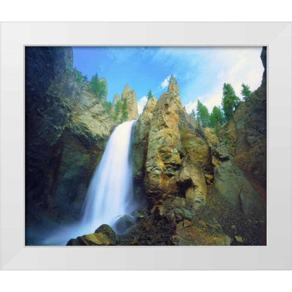 Talbot Frank, Christopher 14x12 White Modern Wood Framed Museum Art ...