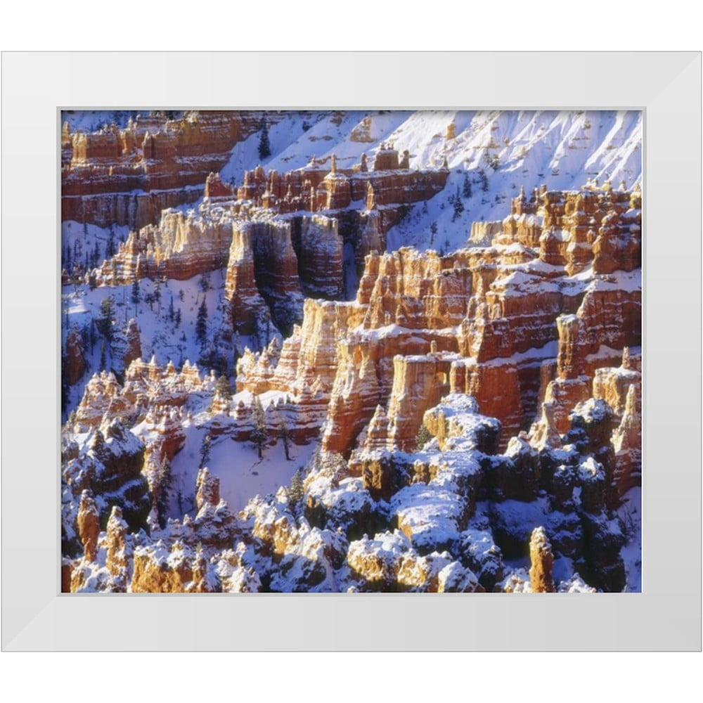 Talbot Frank, Christopher 14x12 White Modern Wood Framed Museum Art ...