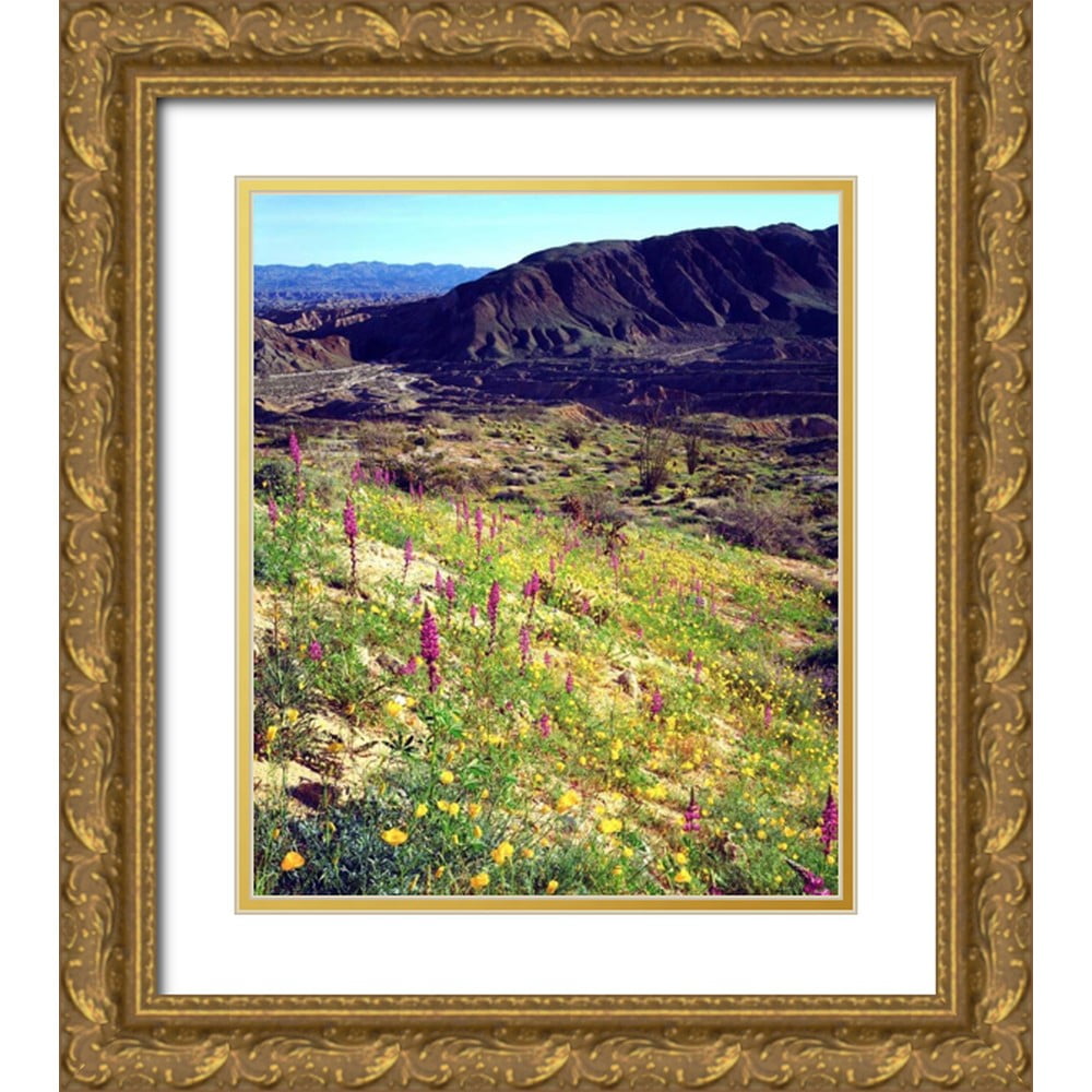 Talbot Frank, Christopher 15x17 Gold Ornate Wood Framed with Double ...