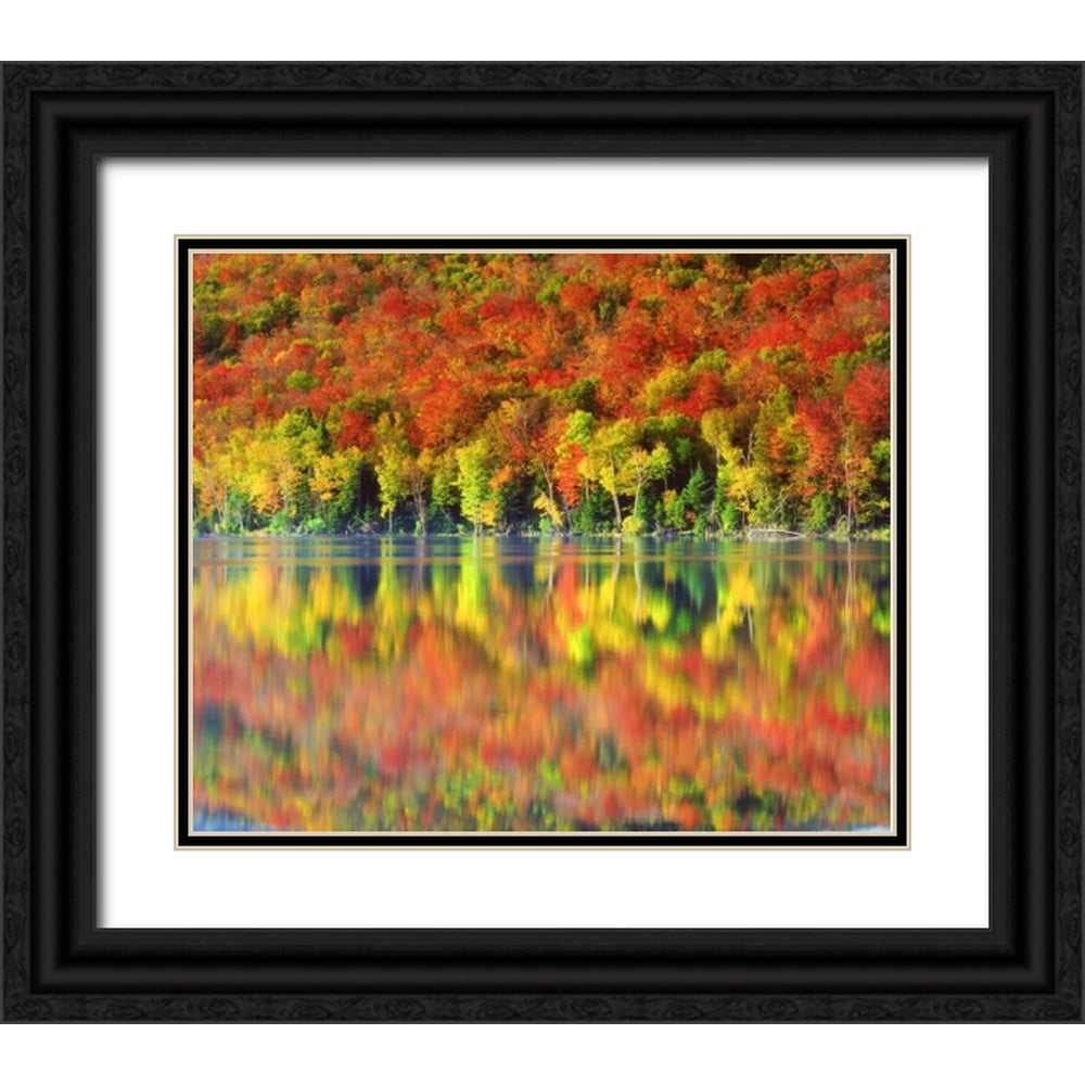 Talbot Frank, Christopher 17x15 Black Ornate Wood Framed with Double ...