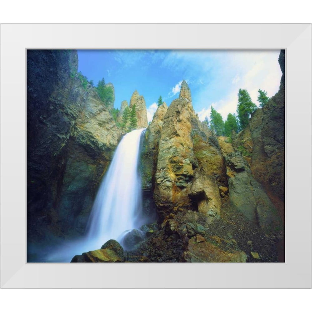 Talbot Frank, Christopher 31x26 White Modern Wood Framed Museum Art ...