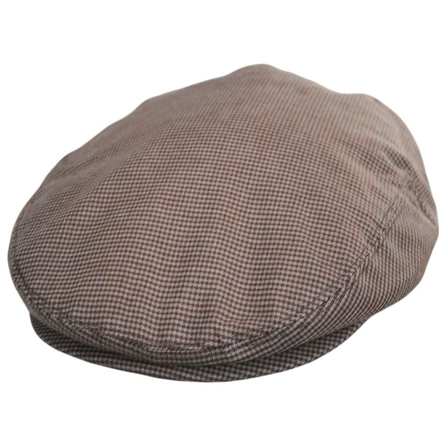Talbot Micro Houndstooth Cotton Ivy Cap - M - Chestnut - Walmart.com