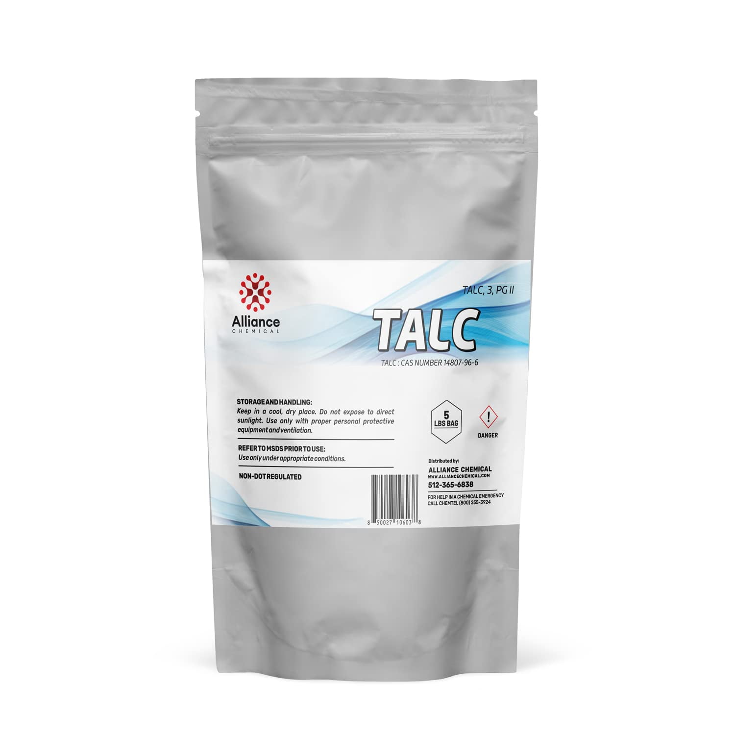 Talc - 5LB Bag - Paper Making - Plastics - Paint and Coatings - Rubber ...