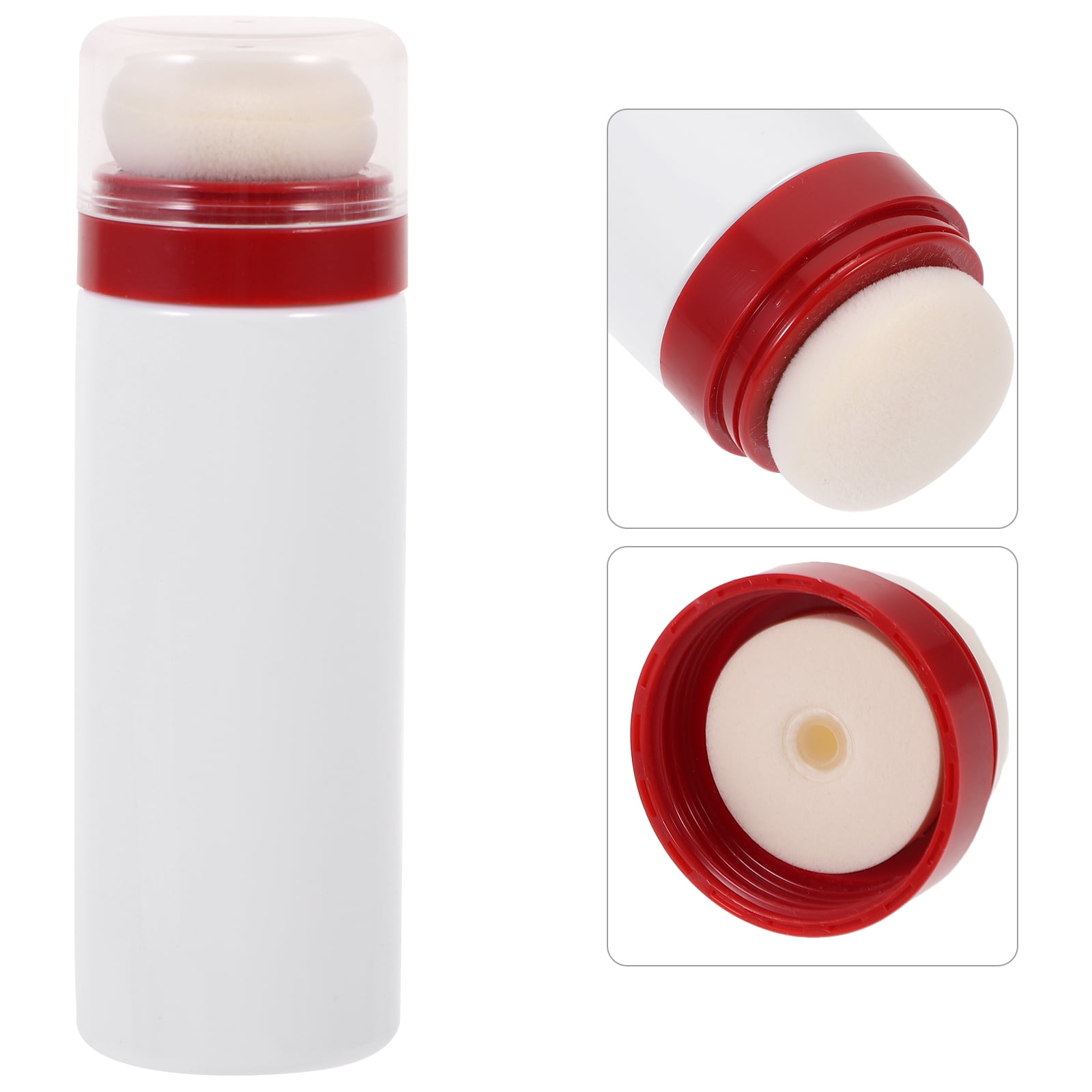 Talcum Powder Bottle Portable Powder Storage Bottle with Puff Empty ...
