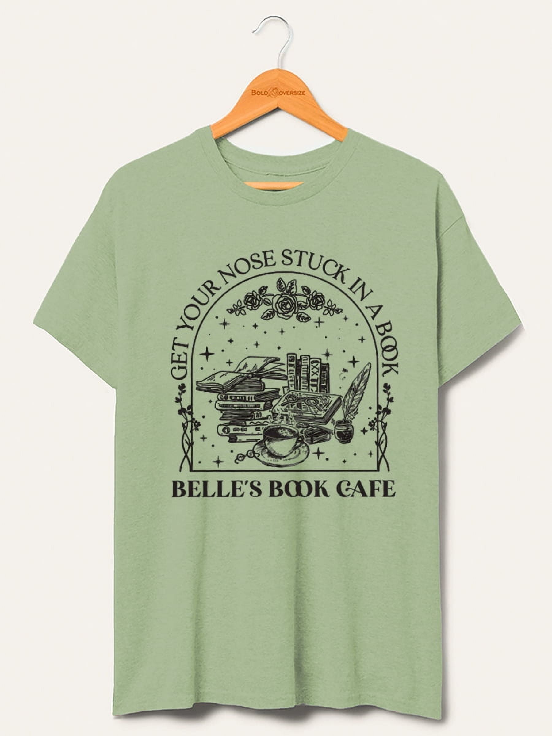 Tale As Old As Time Book Shop T-Shirt - Walmart.com
