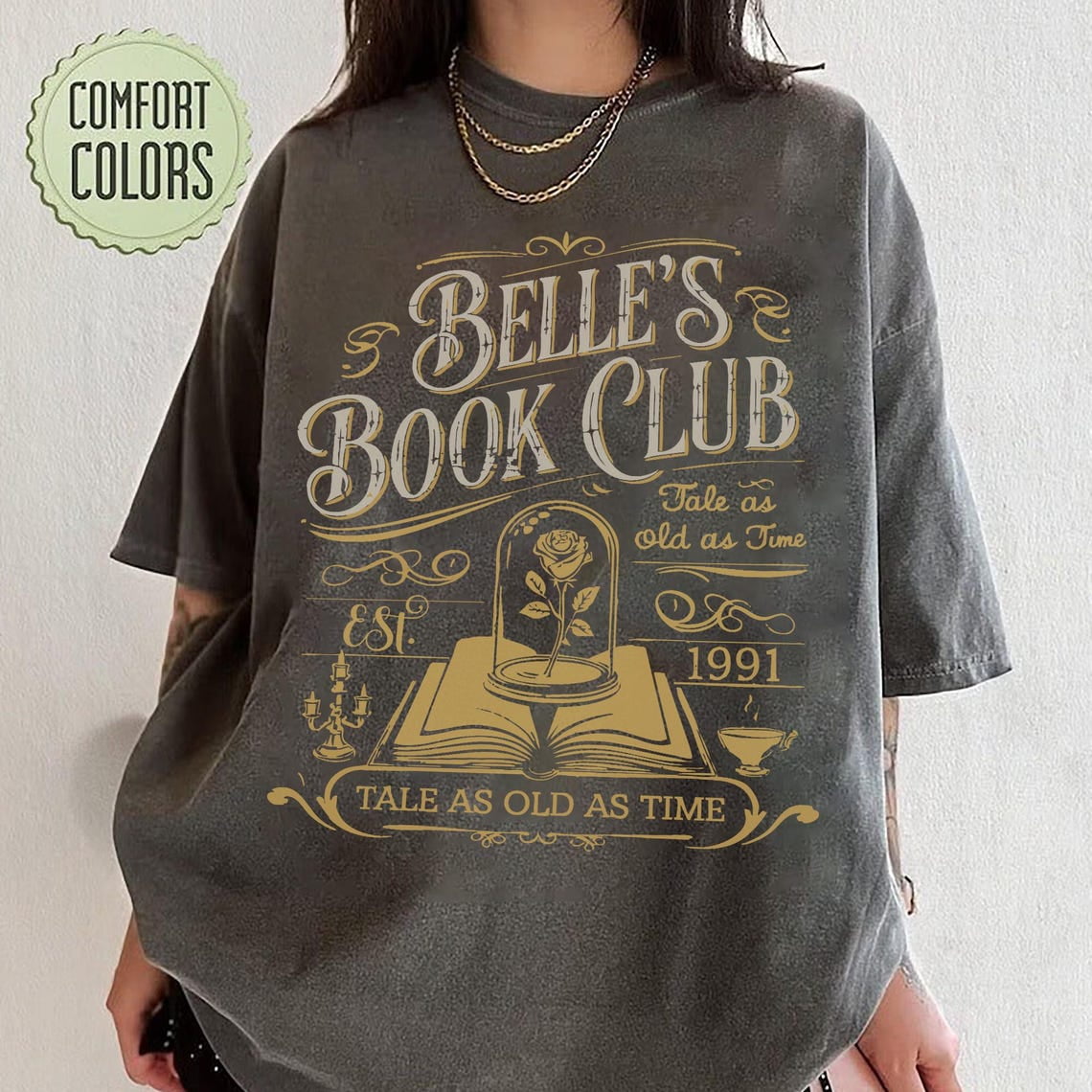 Tale as Old as Time Shirt, Belles Book Shop, Princess Shirts, Belle ...