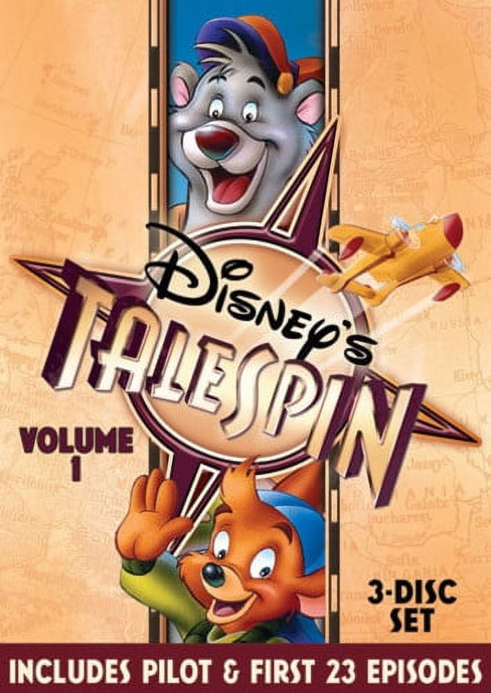 TaleSpin: Volume 1 (DVD), Walt Disney Video, Kids & Family - Walmart.com
