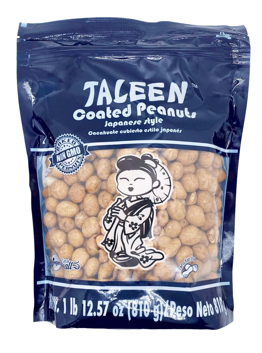 Taleen Coated Peanuts Japanese MZF22 Style 1lb 12.57oz Bag (810g ...