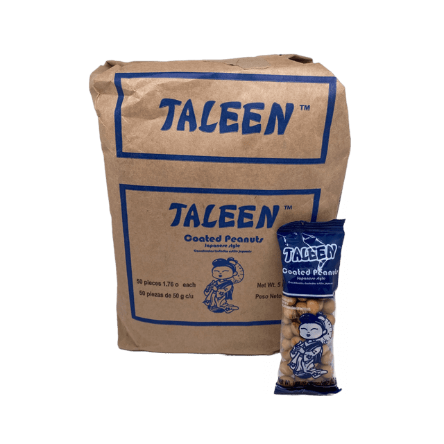Taleen Japanese Style Roasted Peanuts, 4.96lb, 50ct 1.58oz Individually ...