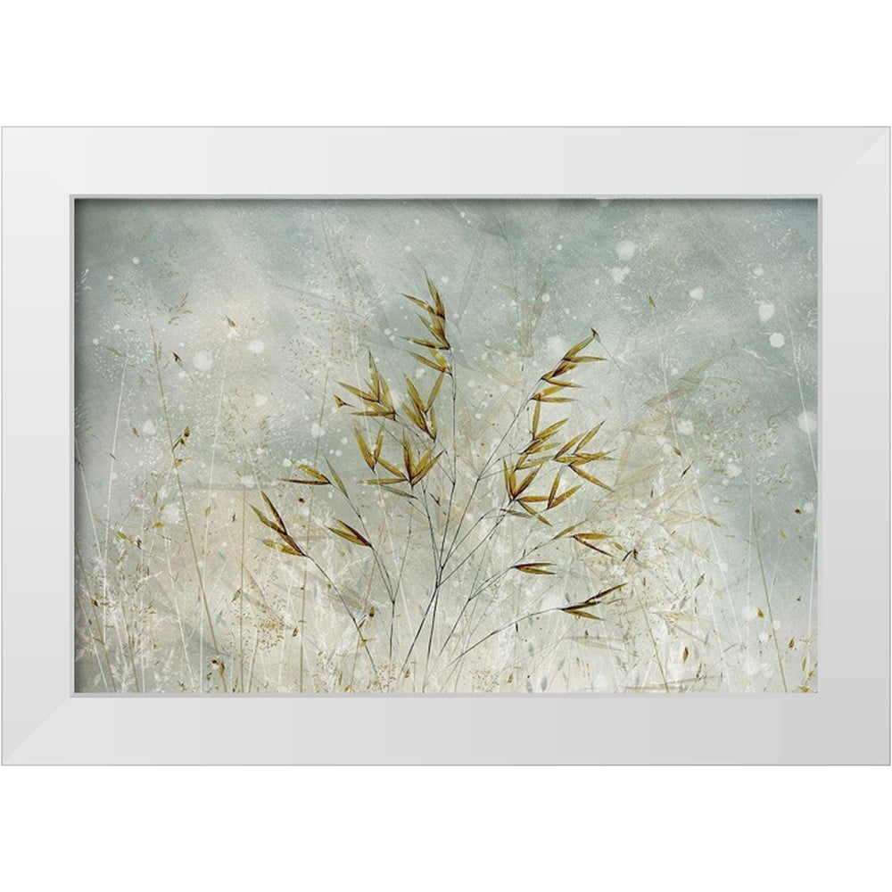 Talen, Nel 32x23 White Modern Wood Framed Museum Art Print Titled - Wintertime - Walmart.com