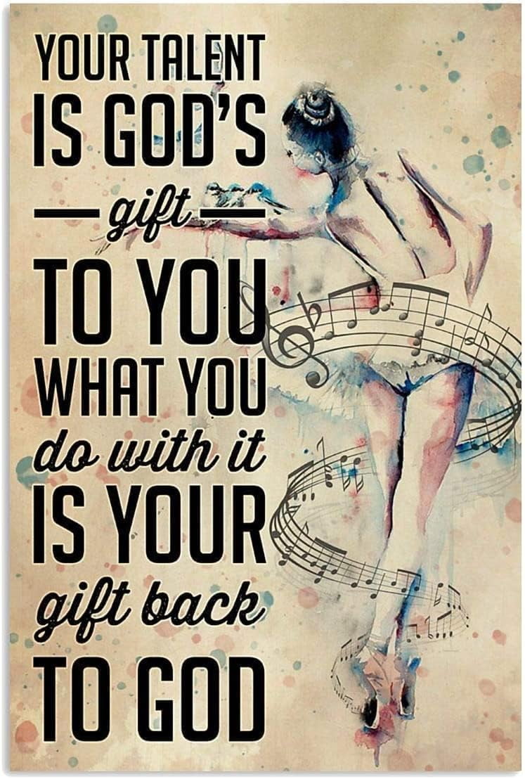 Your Talent is God's Gift to You What You Do with Gift Back to God ...
