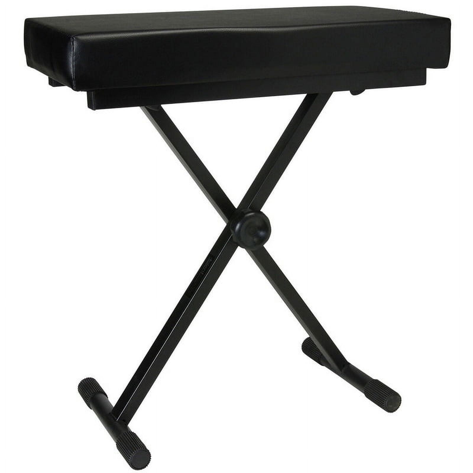 Talent KB-1 Adjustable Piano Keyboard Bench Seat - Walmart.com