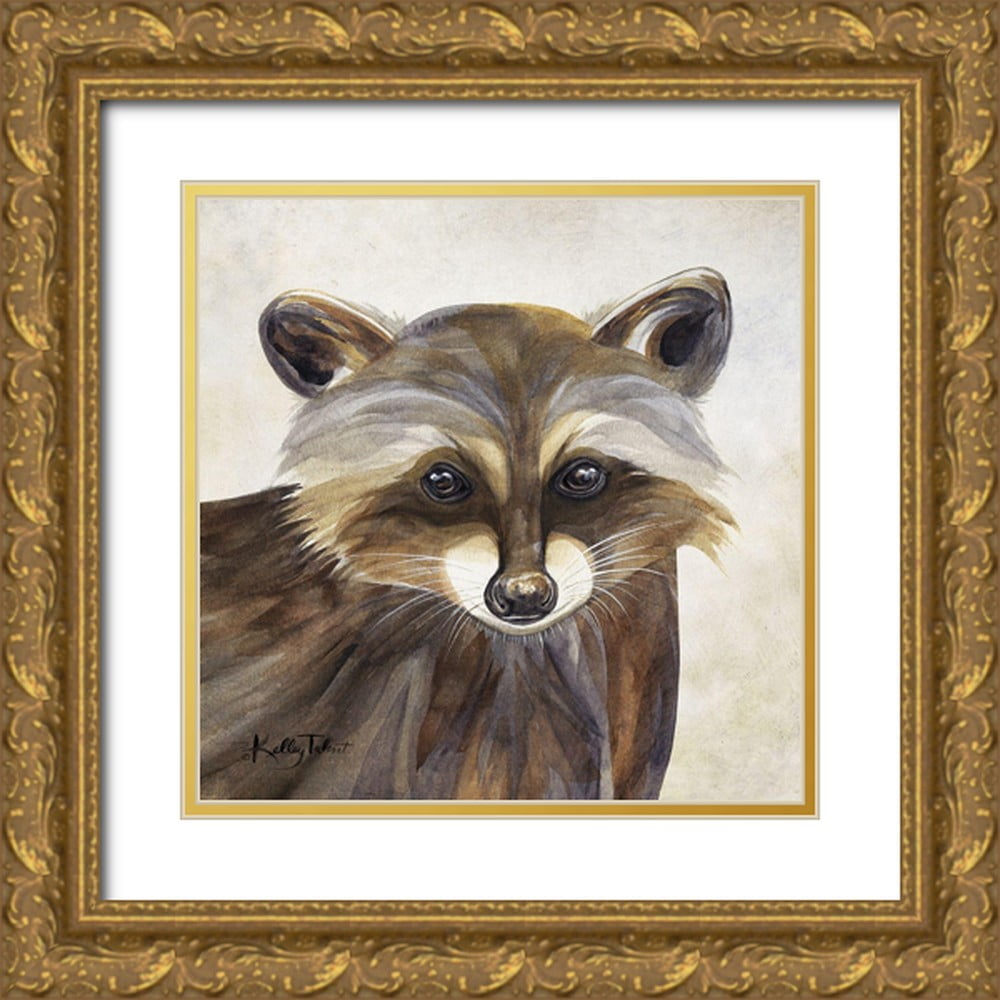 Talent, Kelley 26x26 Gold Ornate Wood Framed with Double Matting Museum ...