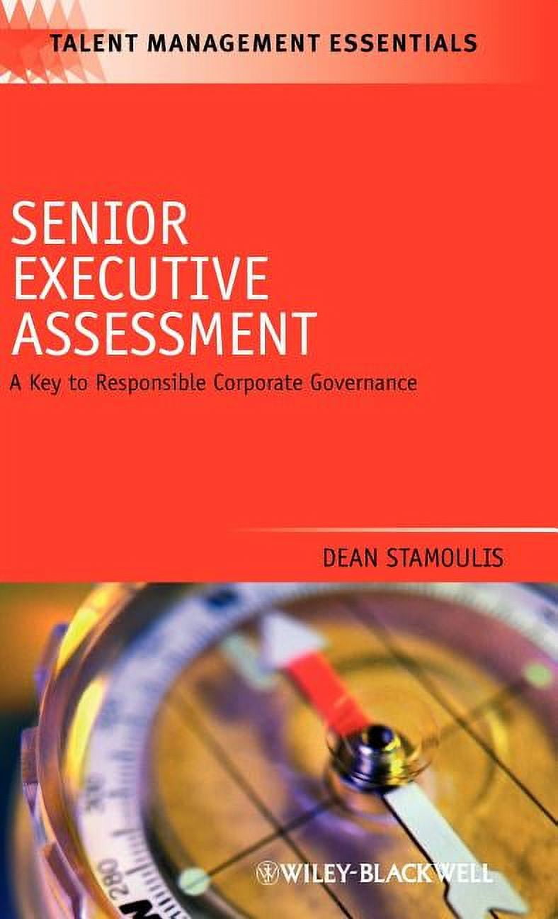 Talent Management Essentials: Senior Executive Assessment (Hardcover ...
