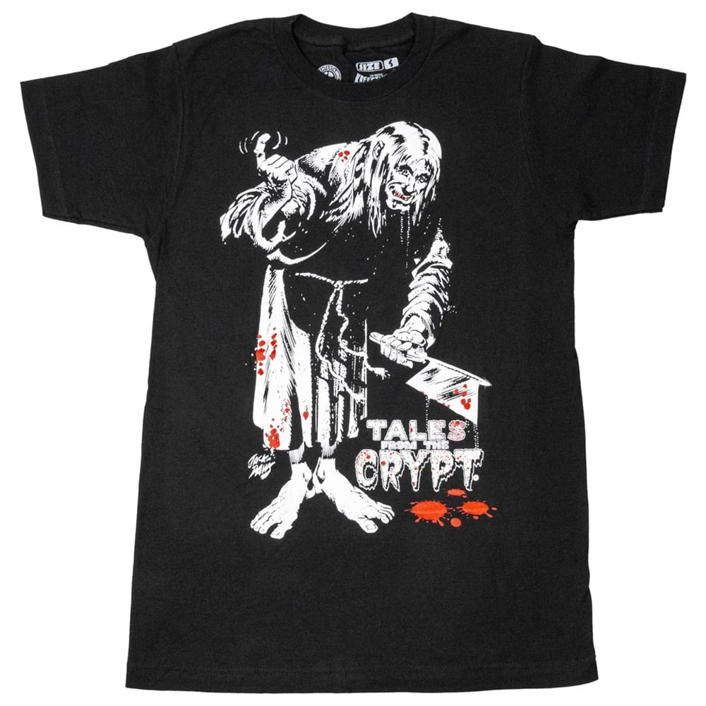 Tales From The Crypt Crypt Keeper Cleaver Tshirt - Walmart.com