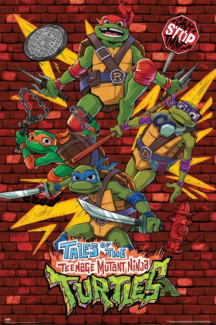 Tales Of The Teenage Mutant Ninja Turtles - Comic Poster (Raphael ...