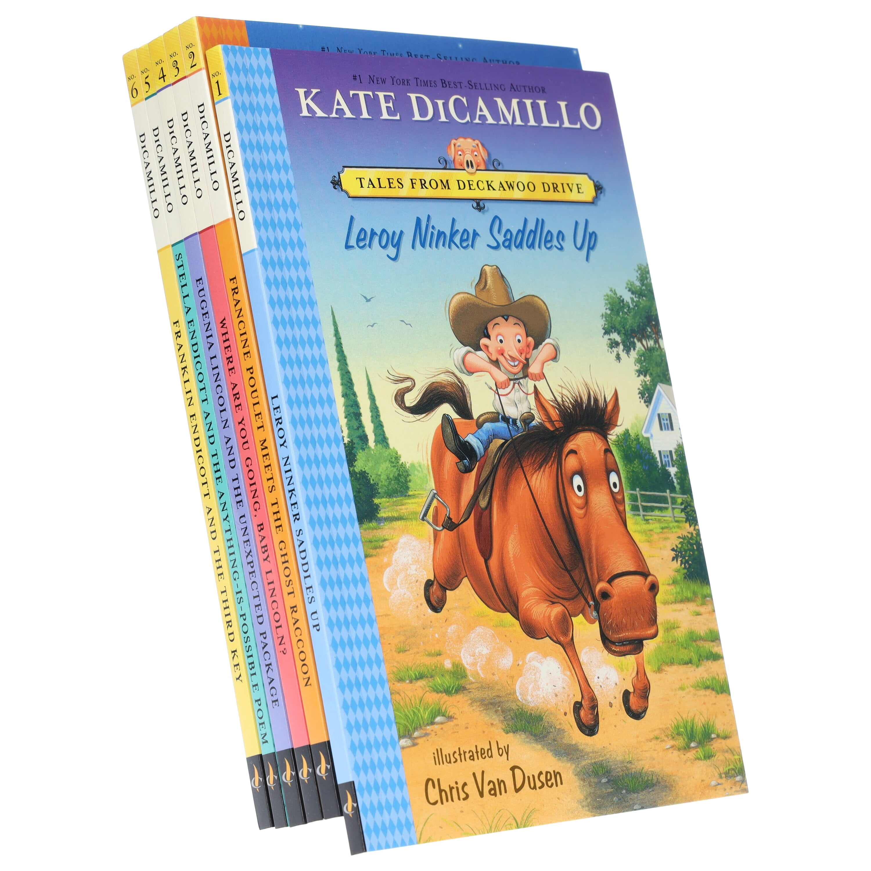 Tales from Deckawoo Drive Series By Kate DiCamillo: 6 Books Set - Ages ...