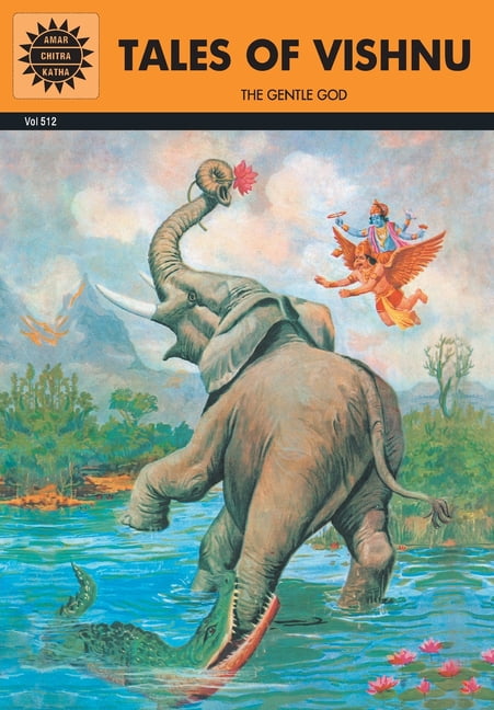 Tales of Vishnu: The Gentle God (Amar Chitra Katha) Indian Comic Book ...