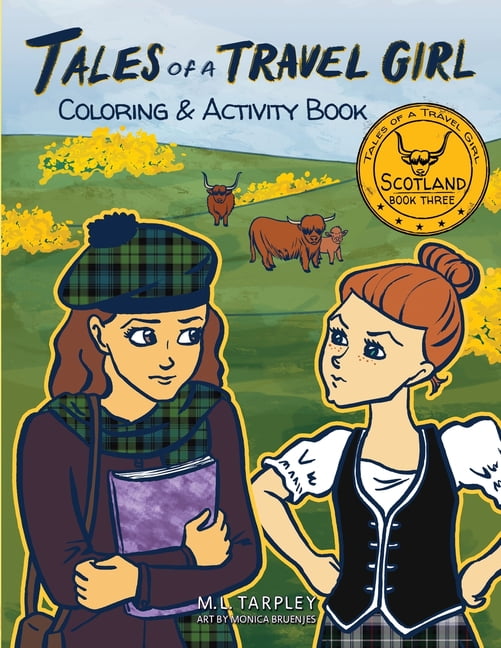 Tales of a Travel Girl Coloring and Activity Book: Tales of a Travel ...