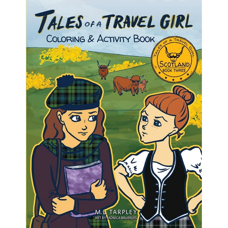 coloring book scotland