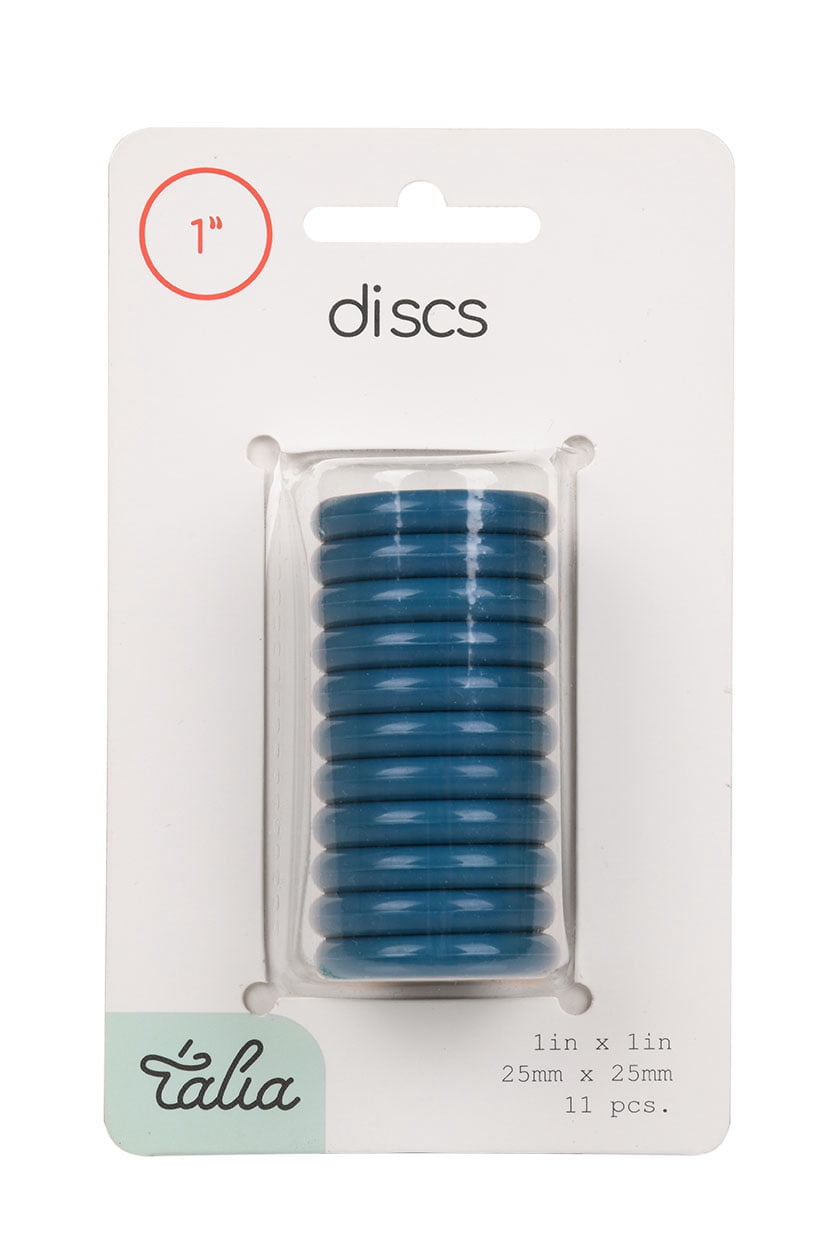 Talia Discbound Discs - (99297) (Deep Lake Blue, 1inch) - Walmart ...