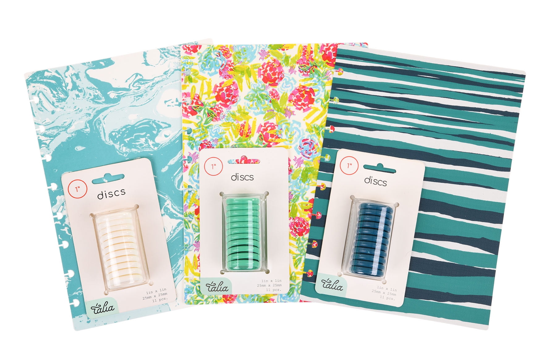 Talia Discbound Discs and Cover Sets (Set 7 (3pk Designs), Junior Set ...