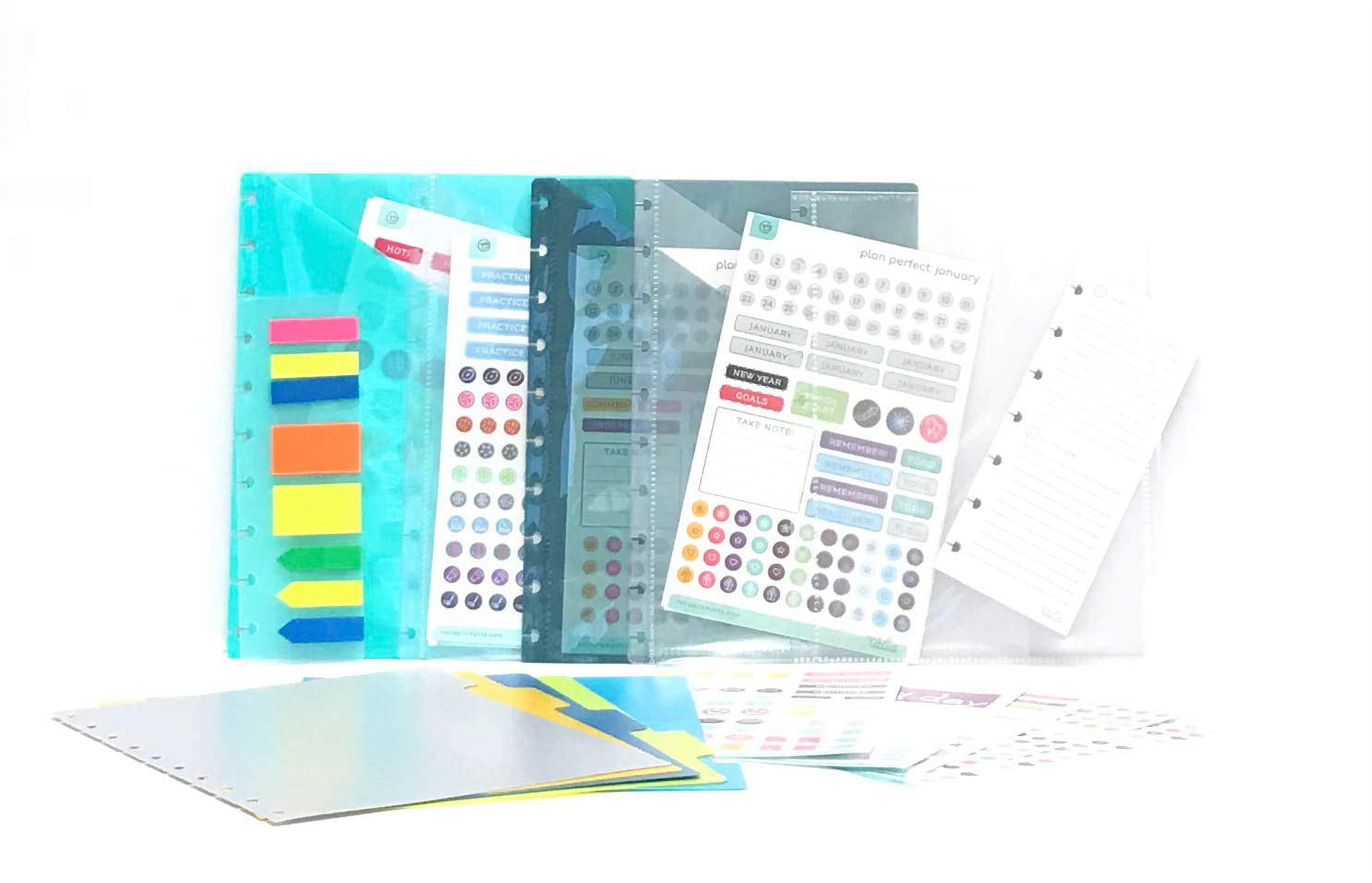 Talia Discbound Notebook Refills (Midsize (7.5in x 9.75in), xAccessory ...