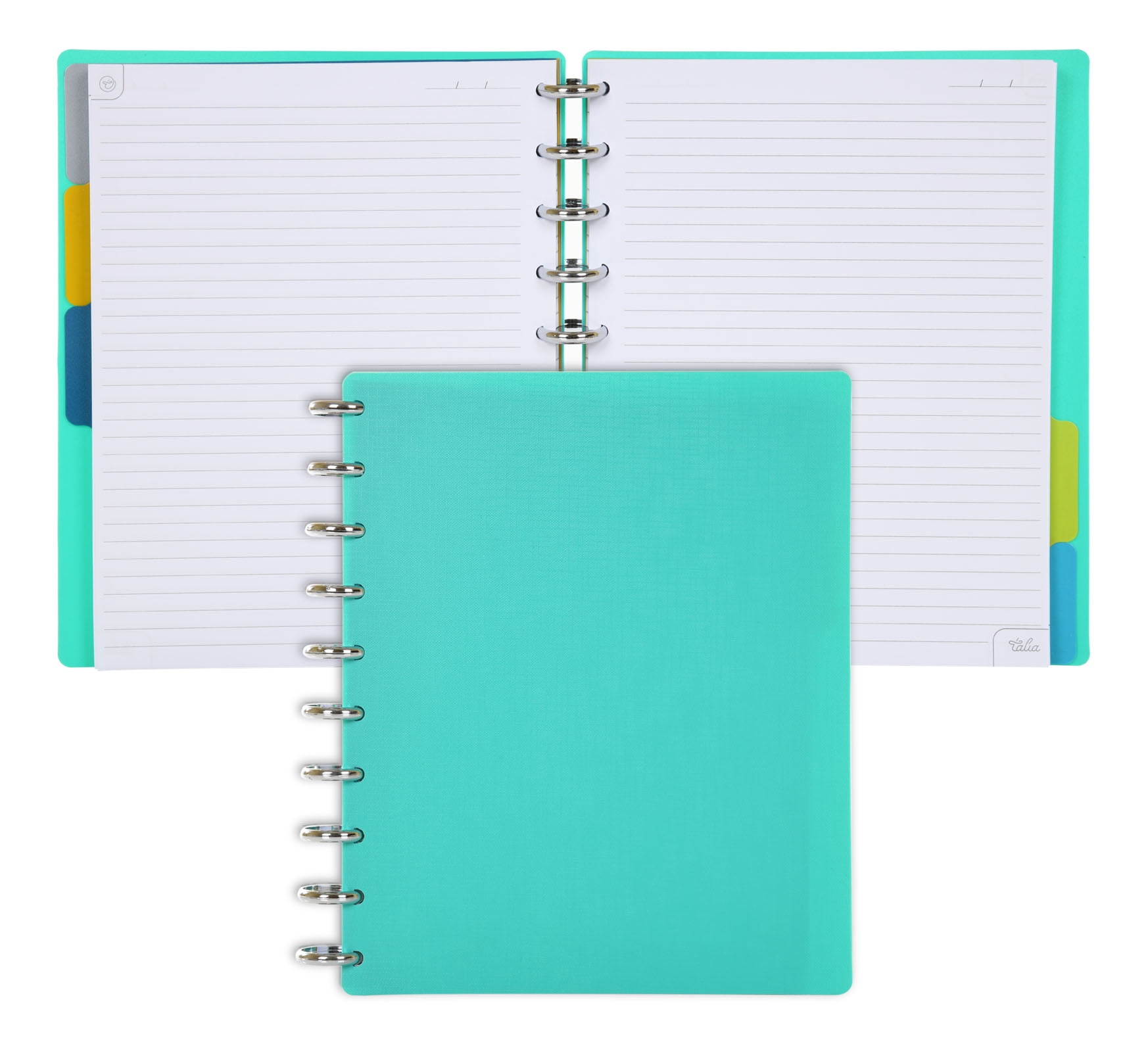 Talia Notebook Planner Customizable – 03231 (Celestial Turquoise ...