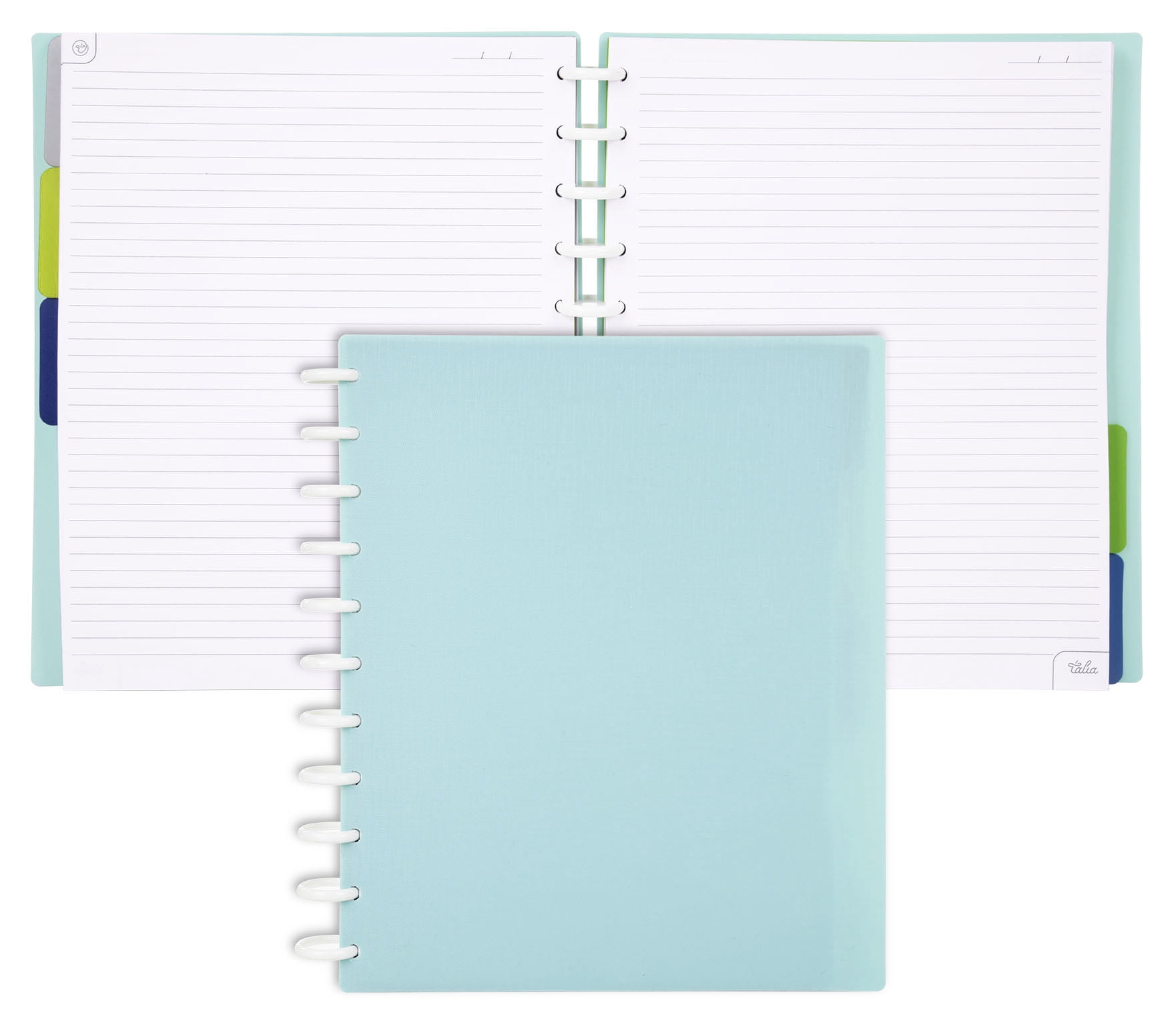 Talia Notebook Planner Customizable – 4099 (Summer Blue, Letter (8.5in ...