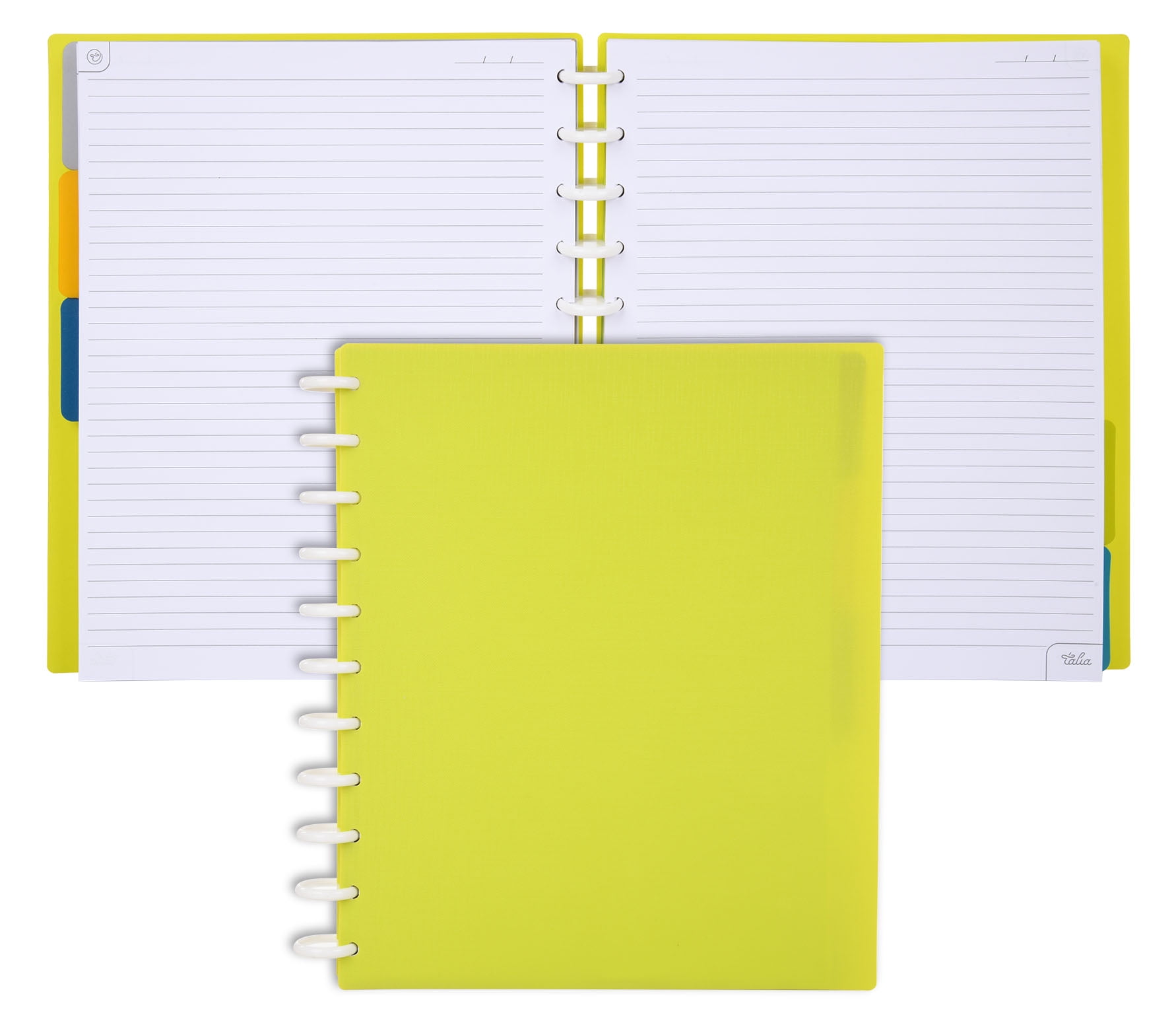 Talia Notebook Planner Customizable – 4107 (Verdant Green, Letter (8 ...