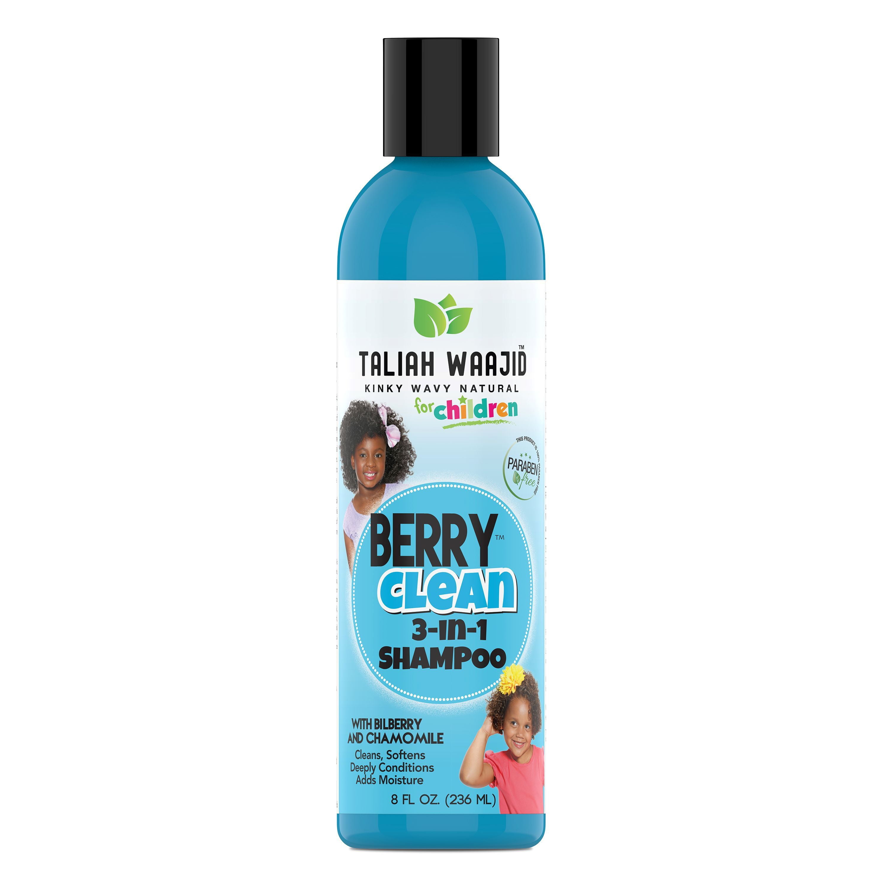 Taliah Waajid Kinky Wavy Natural Berry Clean Three-In-One 8oz, All Hair ...
