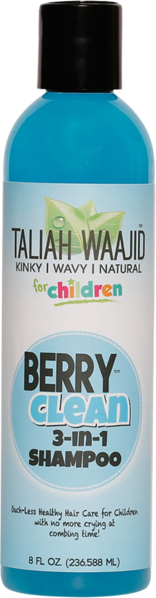 Taliah Waajid Kinky, Wavy, Natural Clean 3-in-1, Berry 8 oz (Pack of 2 ...