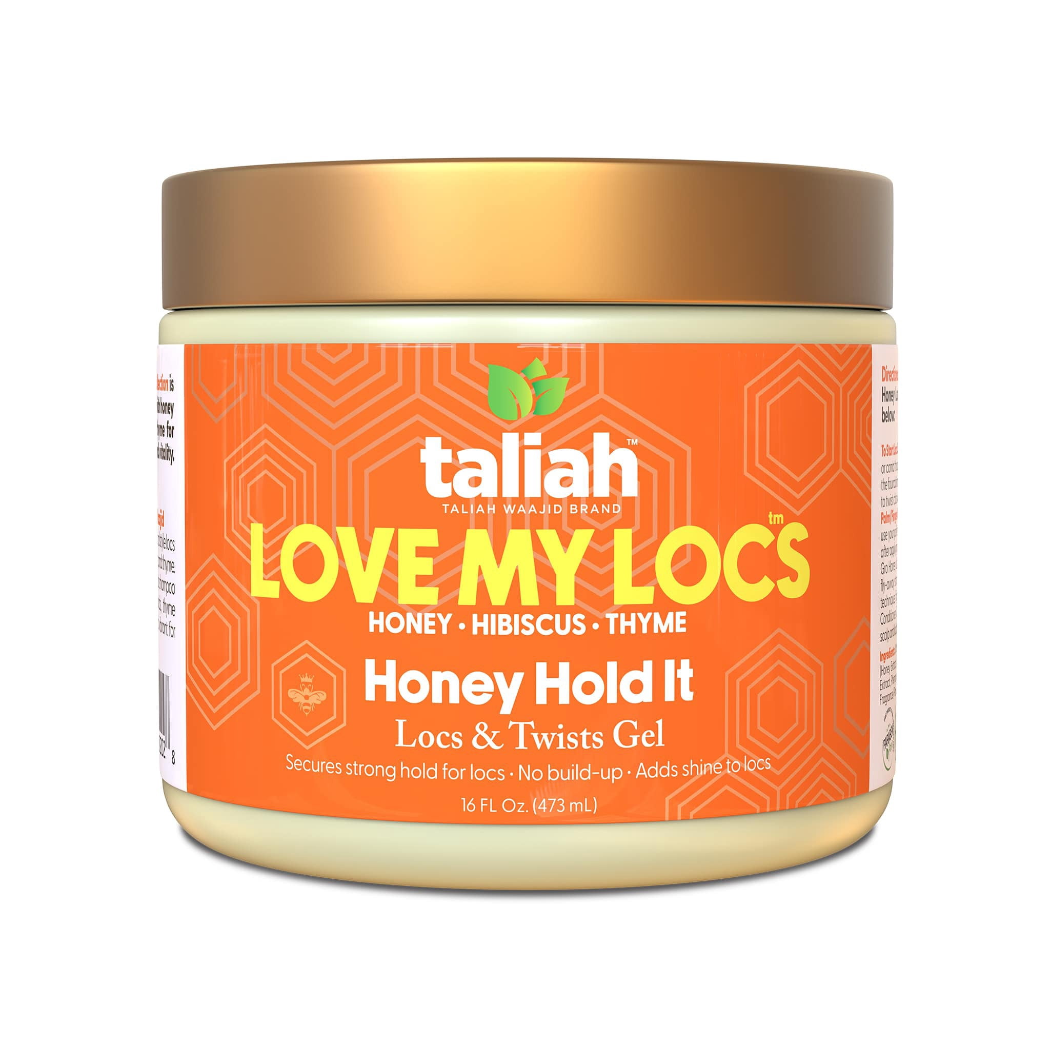 Taliah Waajid Love My Locs Honey Hold It Gel, 16 oz, Strong Hold ...