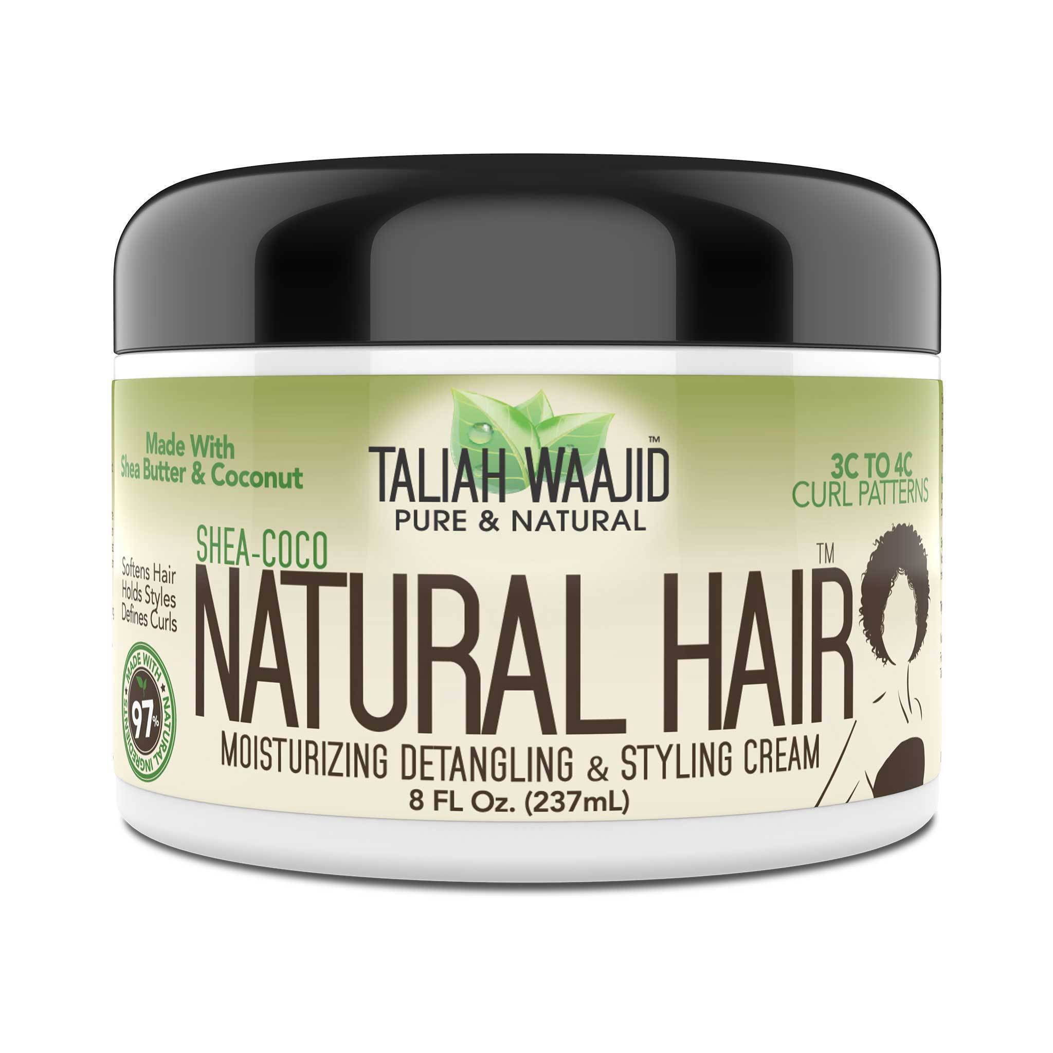 Taliah Waajid Shea-Coco Natural Hair Style Cream for 3C-4C Curly Kinky ...