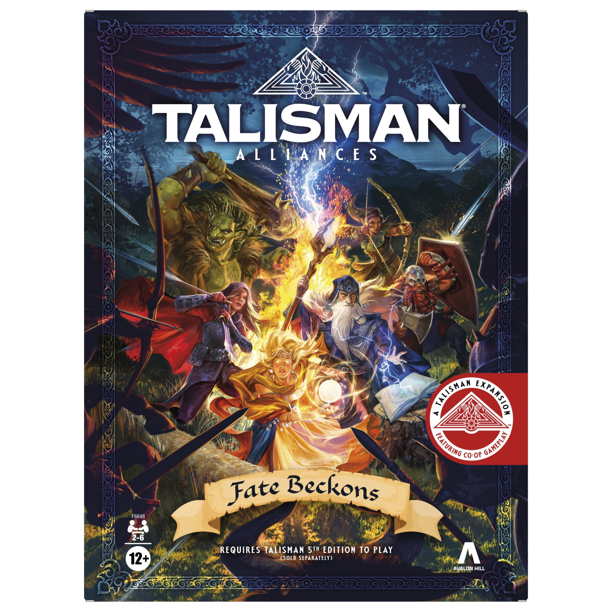 Talisman Alliances: Fate Beckons Board Game Expansion, 12+ (Requires ...