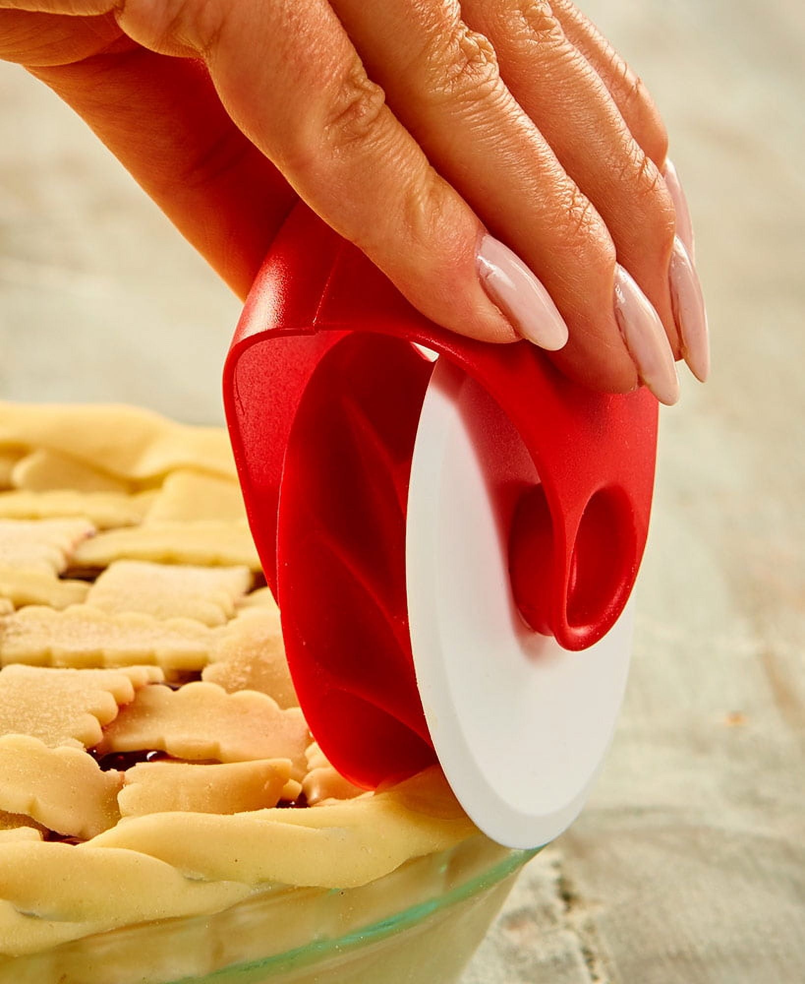 Talisman Designs Pastry Wheel Pie Crust Decorator | Pie Crust Wheel ...